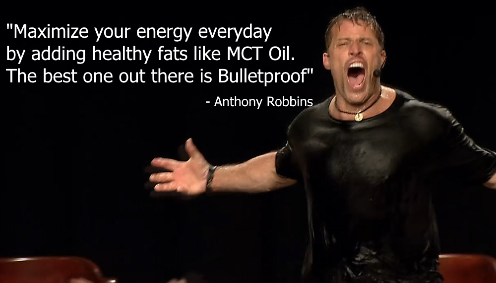 UPW Firewalkers – Tony Robbins MCT Oil from Bulletproof